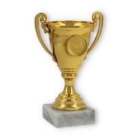 China 18 Inches Height Metal Trophy with Matte Finish and Marble Base for Cultural Awards and Community Recognition for sale