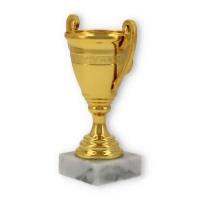 China 18 Inches Height Metal Trophy with Matte Finish and Marble Base for Cultural Awards and Community Recognition for sale