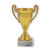 China 18 Inches Height Metal Trophy with Matte Finish and Marble Base for Cultural Awards and Community Recognition for sale