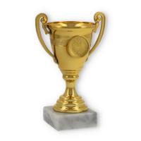 China 18 Inches Height Metal Trophy with Matte Finish and Marble Base for Cultural Awards and Community Recognition for sale