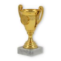 China 18 Inches Height Metal Trophy with Matte Finish and Marble Base for Cultural Awards and Community Recognition for sale