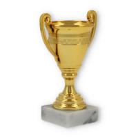 China 18 Inches Height Metal Trophy with Matte Finish and Marble Base for Cultural Awards and Community Recognition for sale
