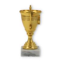 China 18 Inches Height Metal Trophy with Matte Finish and Marble Base for Cultural Awards and Community Recognition for sale