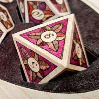 China Matte Finish Archaize Dice with Engraved Numbers and Antique Gold for Tabletop RPGs and Board Games for sale