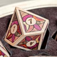 China Matte Finish Archaize Dice with Engraved Numbers and Antique Gold for Tabletop RPGs and Board Games for sale