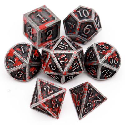 China Lightweight Archaize Dice with Engraved Numbers and Vintage Look for Board Games for sale