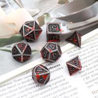 China Lightweight Archaize Dice with Engraved Numbers and Vintage Look for Board Games for sale