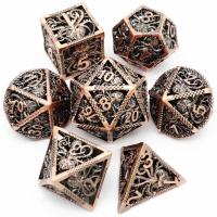 China Lightweight High Durability Archaize Dice with Engraved Numbers for Tabletop Games for sale