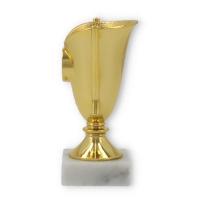 China 18 Inches Height Metal Trophy with Polished Finish and Custom Engraving for Awards and Recognition for sale