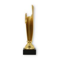 China Custom Engraving Metal Trophy with Marble Base and 18 Inches Height for Recognition and Awards for sale