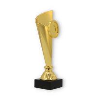 China Custom Engraving Metal Trophy with Marble Base and 18 Inches Height for Recognition and Awards for sale
