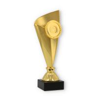 China Custom Engraving Metal Trophy with Marble Base and 18 Inches Height for Recognition and Awards for sale