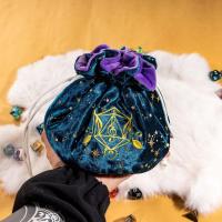 China Lightweight And Compact Dice Bag Holds Up To 50 Standard Dice With High-quality Stitching for sale