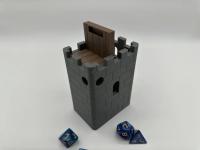 China Custom Colors Dice Tower Foldable With Removable Parts and Low Noise When Rolling Dice for Board Games for sale