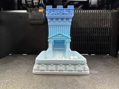 China Compact And Lightweight Dice Tower Foldable With Removable Parts For Low Noise Dice Rolling for sale