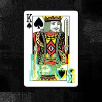 China Water-resistant Playing Card Deck with Linen Finish and Includes Jokers for Games and Magic Tricks for sale