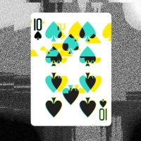 China Water-resistant Playing Card Deck with Linen Finish and Includes Jokers for Games and Magic Tricks for sale