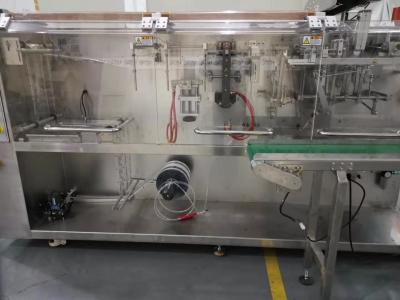China Stand Up Jucie Pouch Packing Machine 30-70bags/Min Speed 11000KG Weight for sale