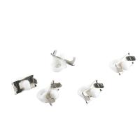 China Plastic Curtain Track Stopper Slider Block 10000pcs per Carton Customizable for sale