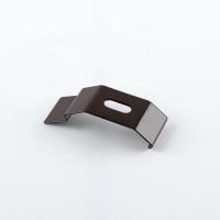 China Stainless Steel Curtain Ceiling Clips 0.6mm for Curtain Track and Window Blinds Installation for sale