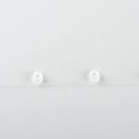 China Durable Plastic Curtain Track Runner Carrier Accessories 5000m MOQ White Custom for sale