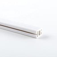 China PVC Roller Blind Bottom Rail 2m Custom Length Curtain Accessories for Blinds for sale