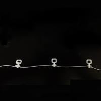 China White Plastic Curtain Track Accessories POM 5000M Customizable for All-Season Use for sale