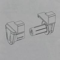 China Industrial Style Roller Mechanism Bracket Durable Advantage for Blinds Components for sale
