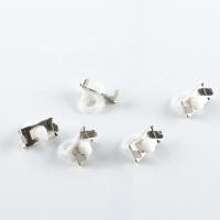 China Plastic Curtain Track Stopper Slider Block 10000 pcs Carton Durable White Black Custom for sale