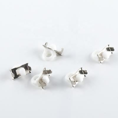 China Plastic Curtain Track Stopper Slider Block 10000 pcs Carton Durable White Black Custom for sale