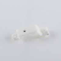 China Plastic Wand Control Panel Track Blind Carriers with 1 Screw Durable White 10000pcs for sale