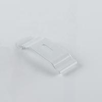 China Stainless Steel Curtain Ceiling Clips 0.6mm White Customized Curtain Track Accessories for sale