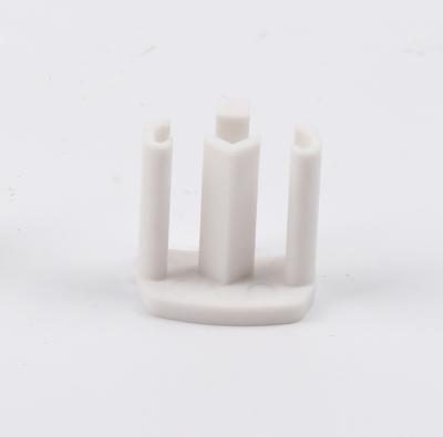 China Plastic Narrow Blade Roller Blind Bottom Rail End Cover Curtain Bracket Accessories 25mm for sale