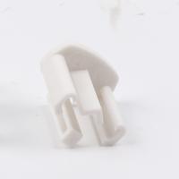 China Plastic Narrow Blade Roller Blind Bottom Rail End Cover Curtain Bracket Accessories 25mm for sale