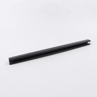 China PVC Curtain Aluminum Rail Lining Strip All-Season Roller Blind Bottom Rail Custom Length for sale