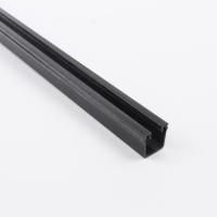 China PVC Curtain Aluminum Rail Lining Strip All-Season Roller Blind Bottom Rail Custom Length for sale