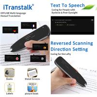 China Intelligent Offline Language Translator Scanner 134 Languages Translation Scanning Pen for sale