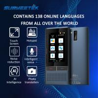 China Multi Languages Offline Language Translator Device Two Way Voice Translation For Study Travel for sale