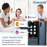 China 4G Sim Online Language Translator Two Way Voice Translation Machine Multi Languages for sale