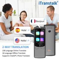 China 4G Sim Online Multi Language Translation Device MiFi Sharing Offline Translation 138 Languages for sale