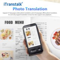 China 4G Simcard Smart Portable Instant Two Way Language Translator Device Support 138 Languages for sale