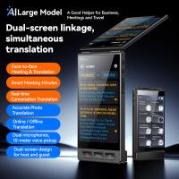 China Dual Screen Video Calling Translator Smart Mini Language Translator 159 Languages WiFi Hotspot Offline Voice Translation Machine for sale