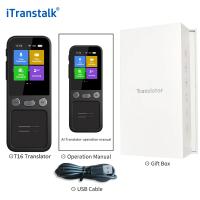 China 137 Languages Smart Instant Voice Translator Online Photo Recording Offline Translate Devices for sale