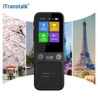 China 137 Languages Smart Instant Voice Translator Online Photo Recording Offline Translate Devices for sale