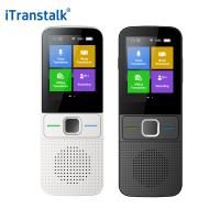 China OEM / ODM Smart Electronic Language Translator 138 Languages 2 Way Translation Device for sale
