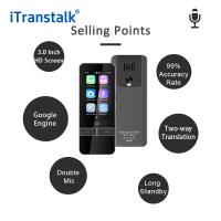 China Smart Electronic Language Translator Device For English French German Spanish Italian Dutch for sale