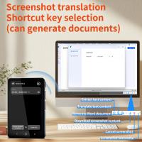 China Real Time Translator Multi Language Translate Machine Chinese English Arabic French Persian for sale