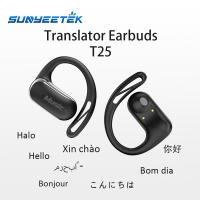 China 142 Languages Earphone Translator Two Way Wireless Translation Earbuds Real Time for sale