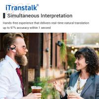 China Wireless Earbuds Translator 138 Languages Language Translation Headsets Two Way Translator Device for sale