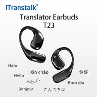 China 138 Languages Earbuds Translator Machine Two Way Real Time Translation Headphones for sale
